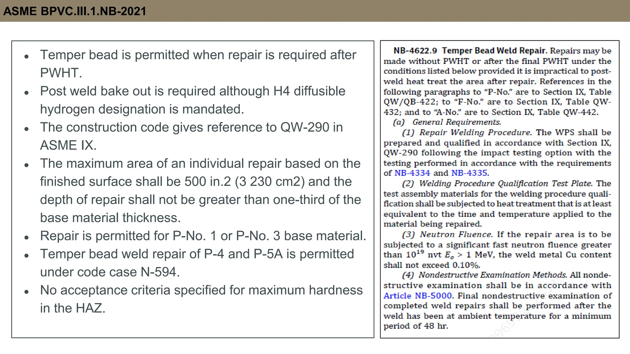 Temper Bead Welding basics and deep understanding | PDF
