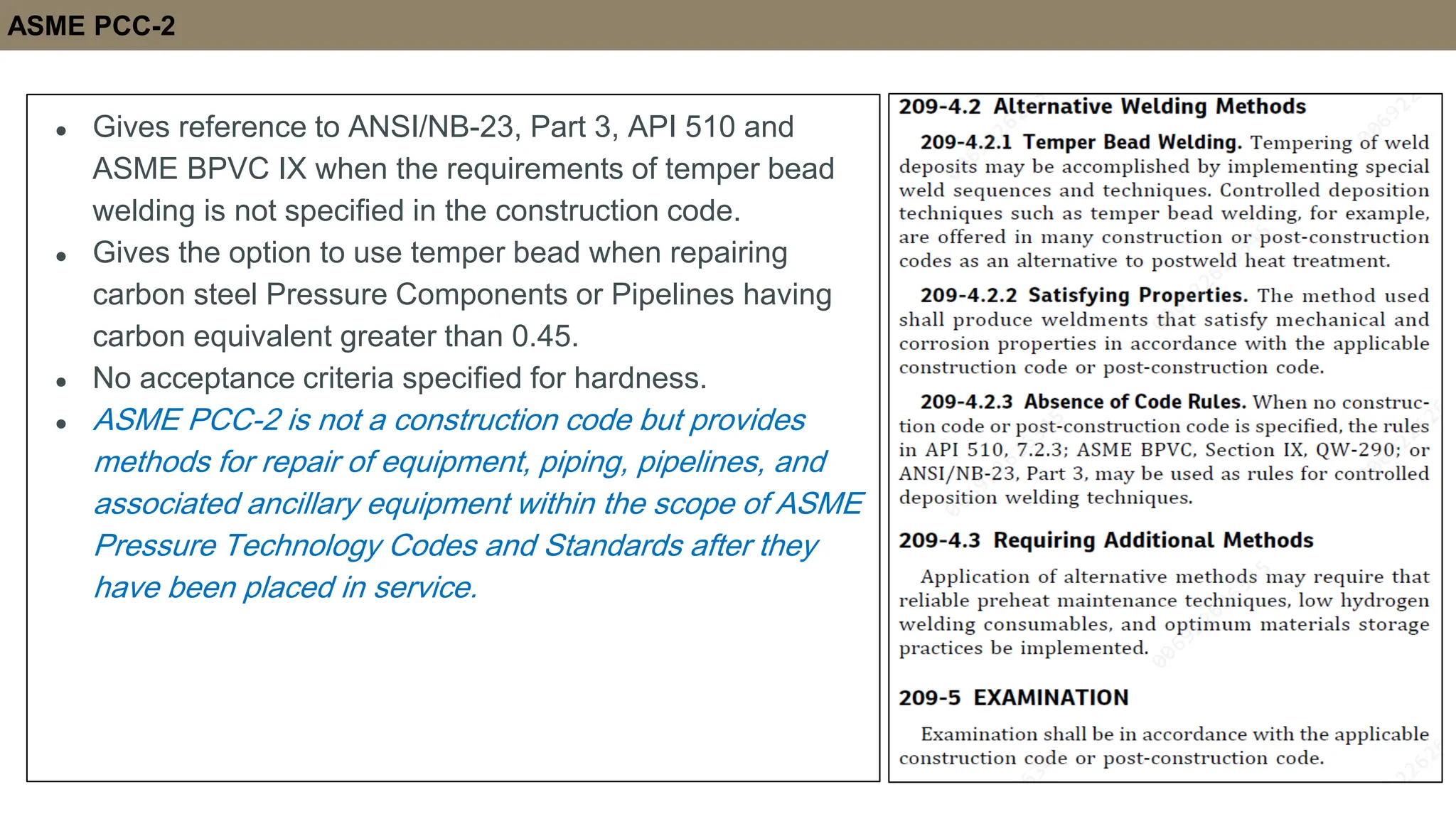 Temper Bead Welding basics and deep understanding | PDF