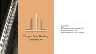 Temper Bead Welding basics and deep understanding | PDF