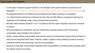 Temper Bead Welding basics and deep understanding | PDF