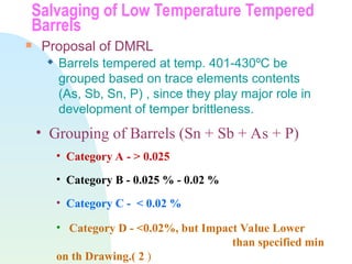 Temper Embrittlement Examaple 2.good ppt | PPT