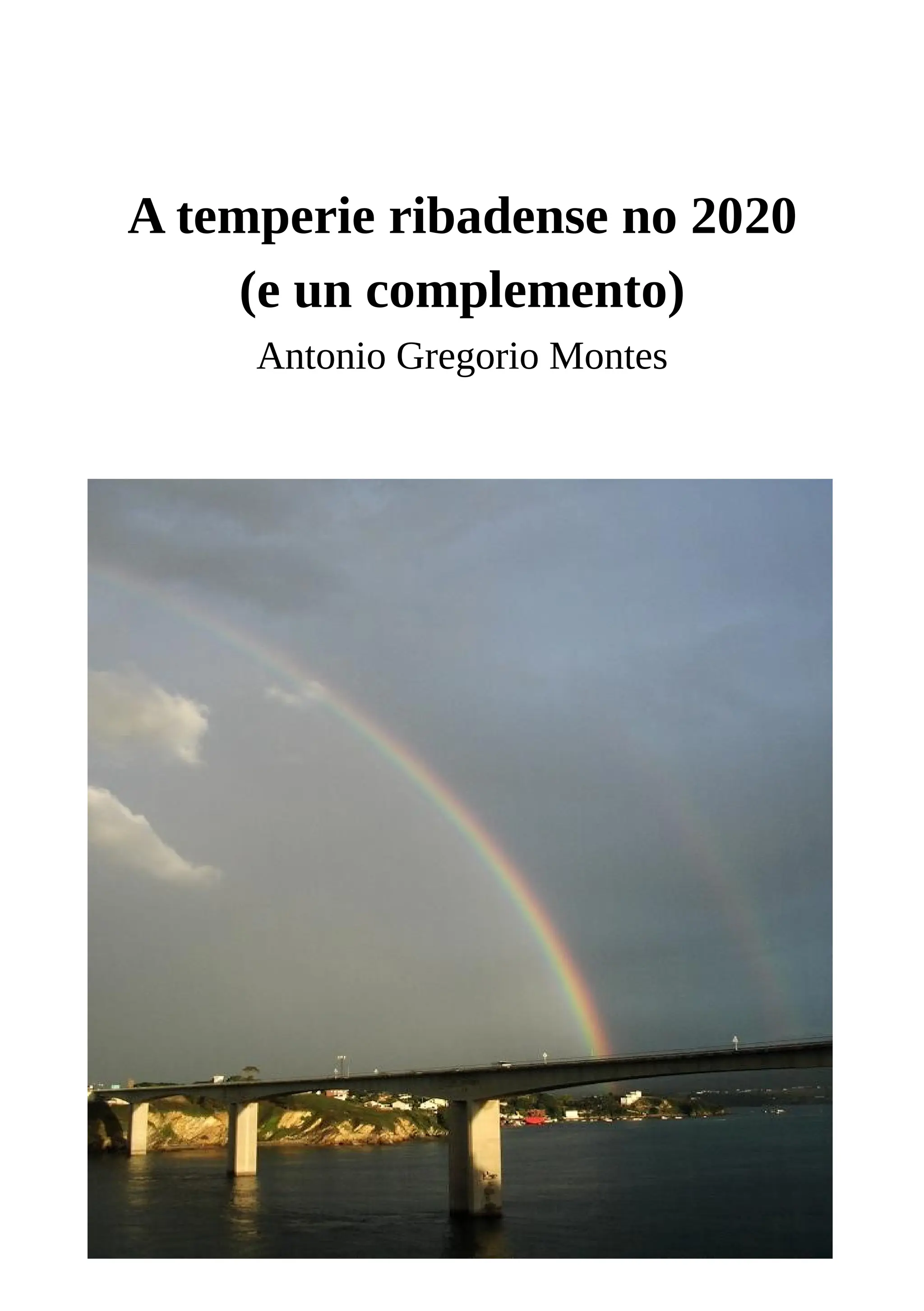 A Temperie ribadense no 2020... e un complemento | PDF