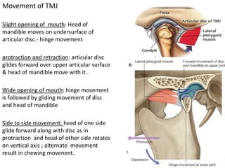 Temperomandibular joint | PPTX