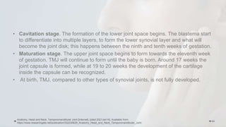Temporo mandibular joint | PPTX