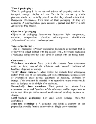 Temper proof packaging | DOCX