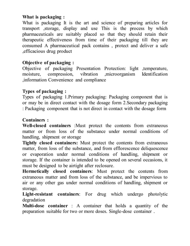 Temper proof packaging | DOCX