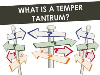 Temper Tantrums: Emotional Outbursts | PPTX