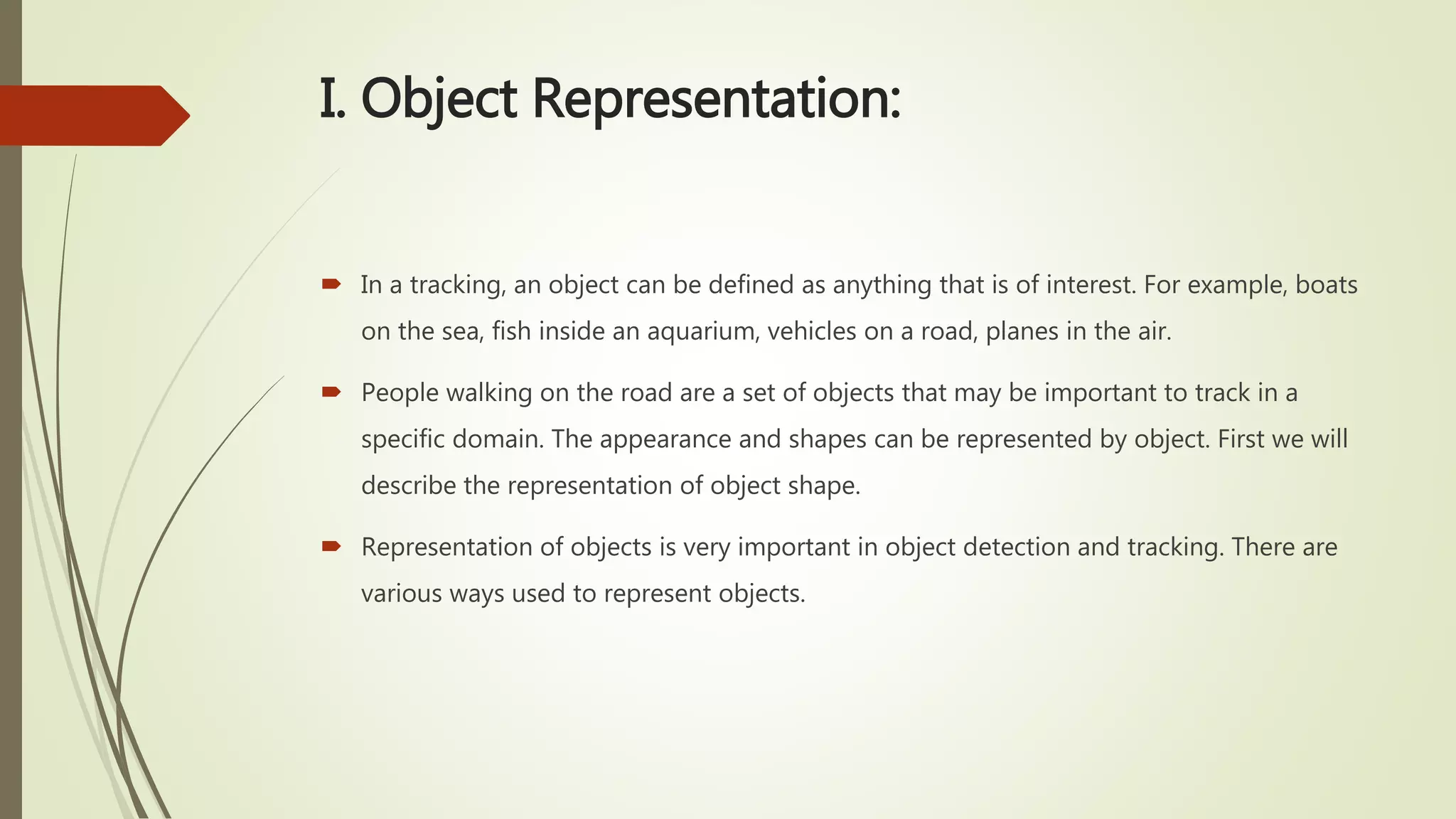Object Detection & Tracking | PPT Object Detection & Tracking | PPT