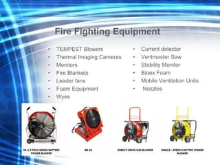 FSE SAFE Supplier Tempest Fire Fighting Products | PPTX