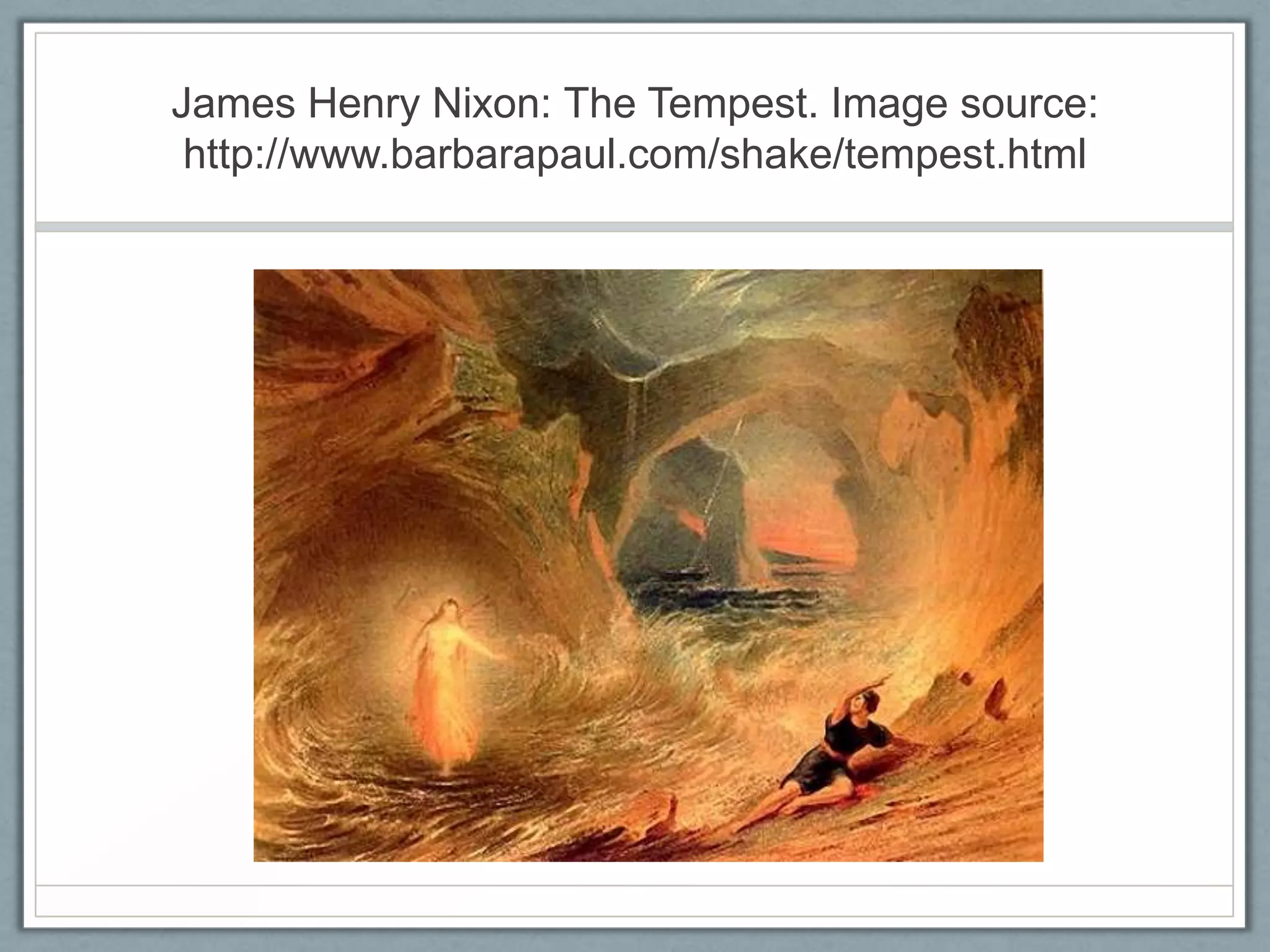 Tempest characters | PPTX