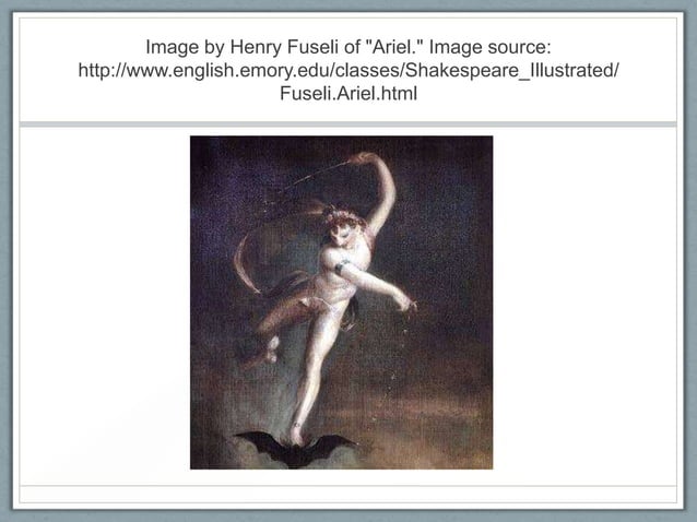 Tempest characters | PPTX