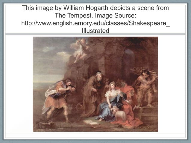 Tempest characters | PPTX