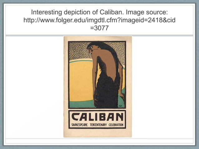 Tempest characters | PPTX