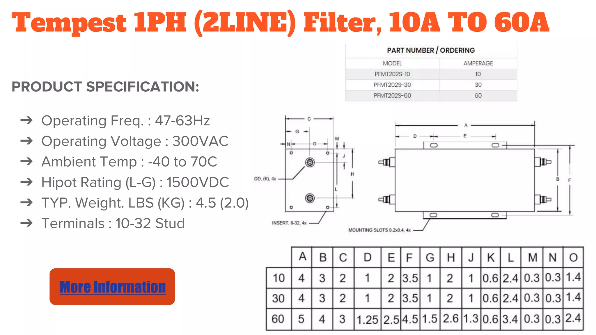 Tempest EMI Filters | PPTX