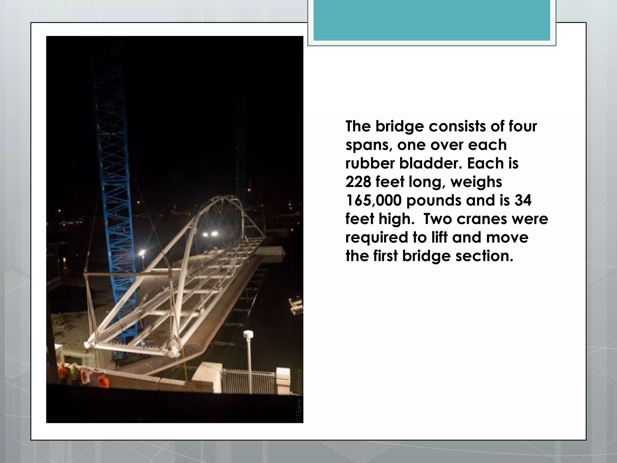 Tempe Town Lake Pedestrian Bridge Construction 5 19 11 | PPTX