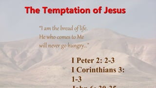 Temptation of Jesus in the Gospel Story! | PPT