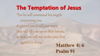 Temptation of Jesus in the Gospel Story! | PPT