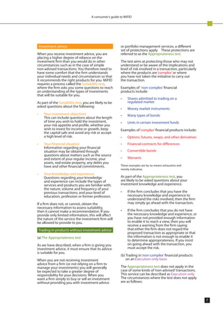 Templar consumer guide to mifid | PDF