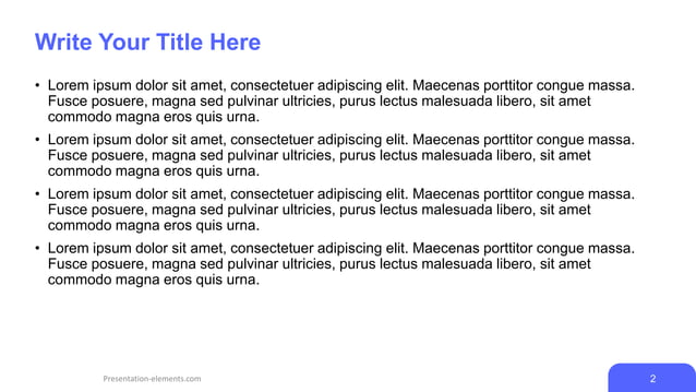 Powerpoint template 16x9 by presentation-elements.com