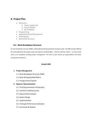 Template 03 - project proposal & plan | PDF