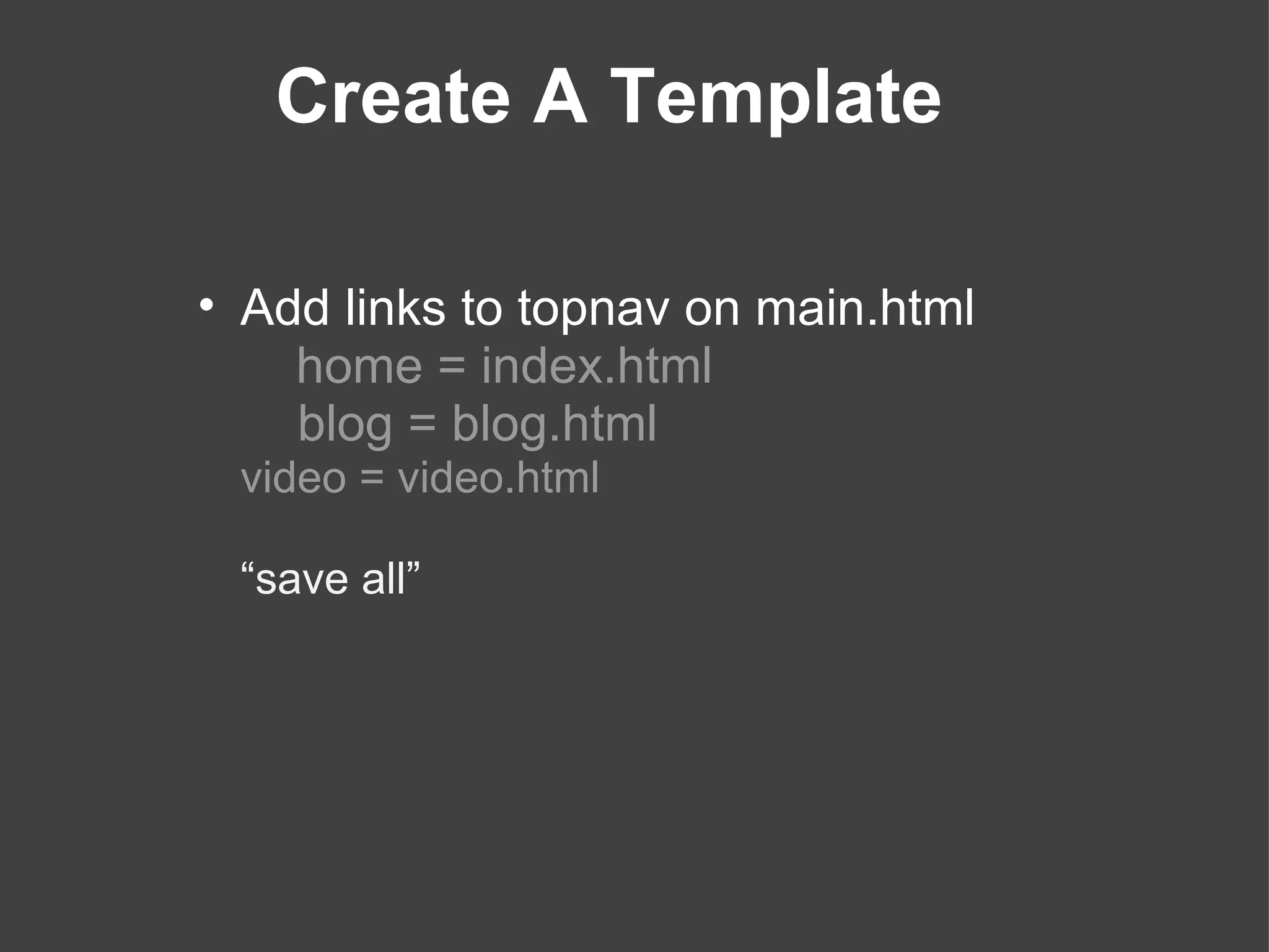 Dreamweaver Template | PPT | Web Design and HTML | Internet