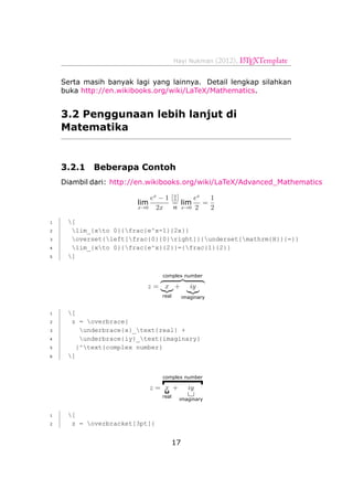 Template Latex: Buku | PDF