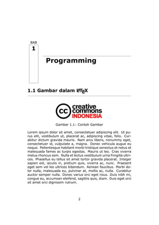 Template Latex: Buku | PDF