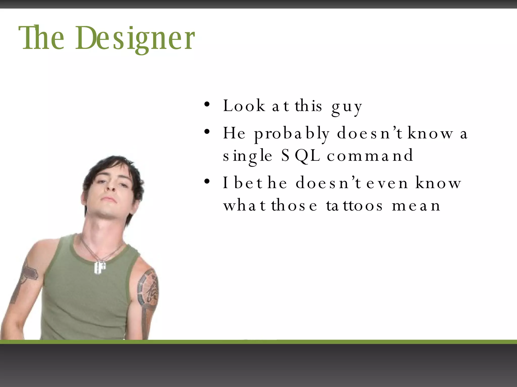 Developer Designer Divide | PPT