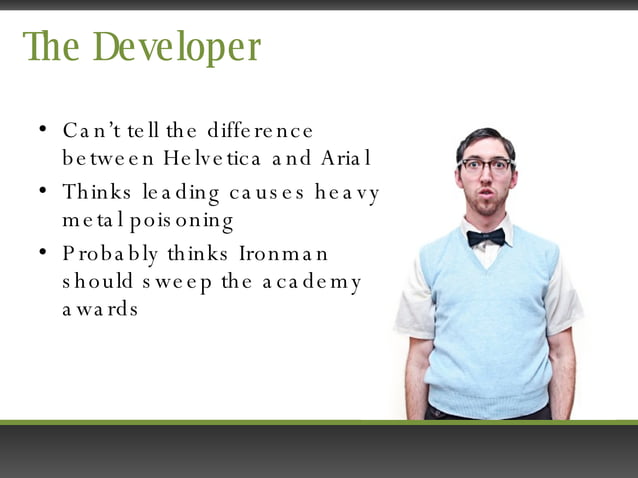 Developer Designer Divide | PPT