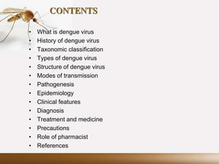 DENGUE VIRUS | PPTX