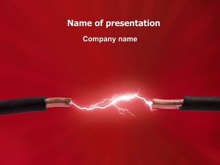 Electricity Background Powerpoint