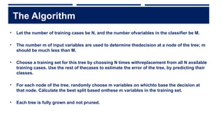Random forest Algorithm using machine learnig.pptx