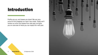 Annual Review Template Powerpoint Colourful | PPT