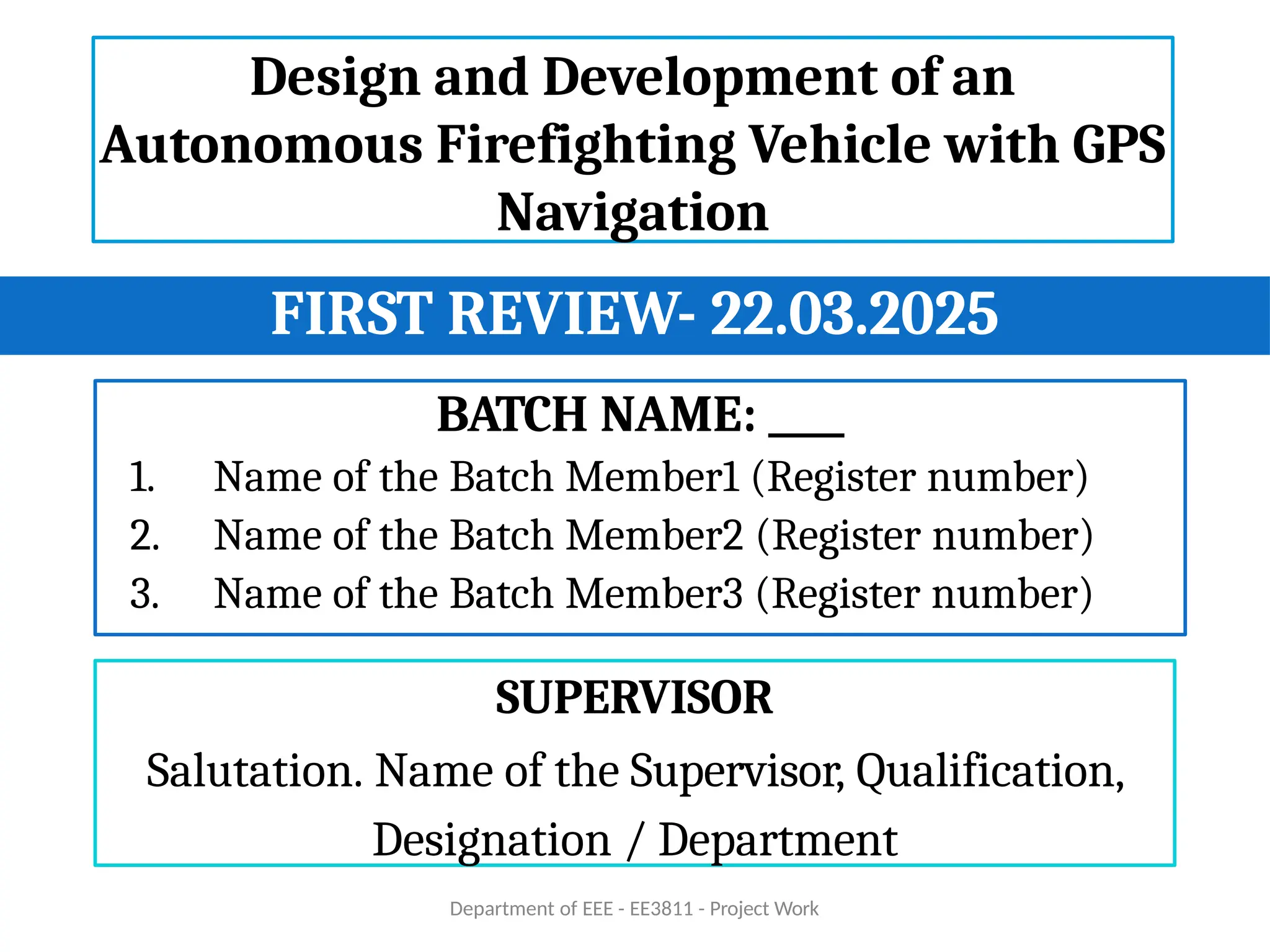 fire fighting robot template ppt-12345667563ertretg | PPT