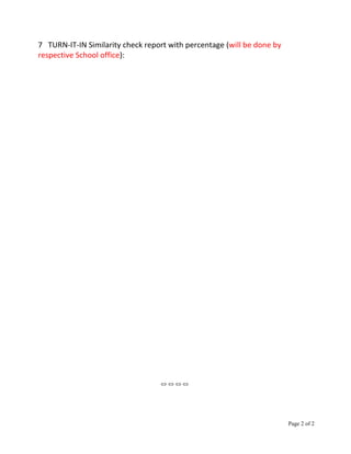 Template for-two-page-research-proposal | PDF