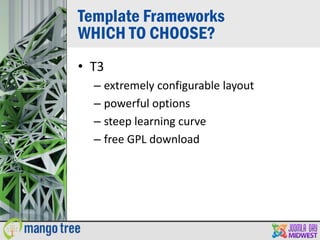 Template frameworks | PPT