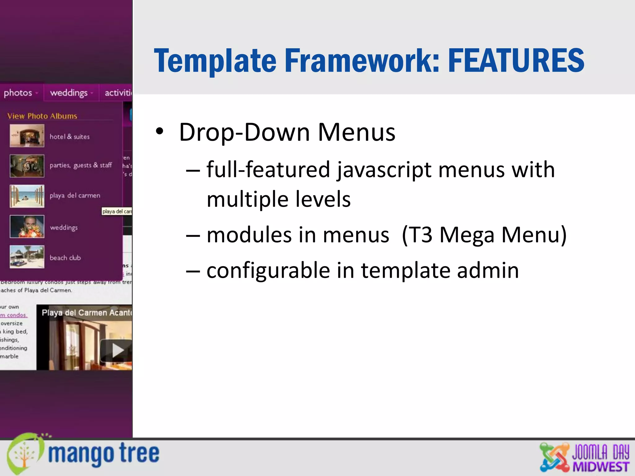 Template frameworks | PDF