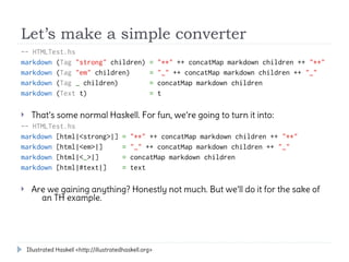 Template Haskell Tutorial | PPT