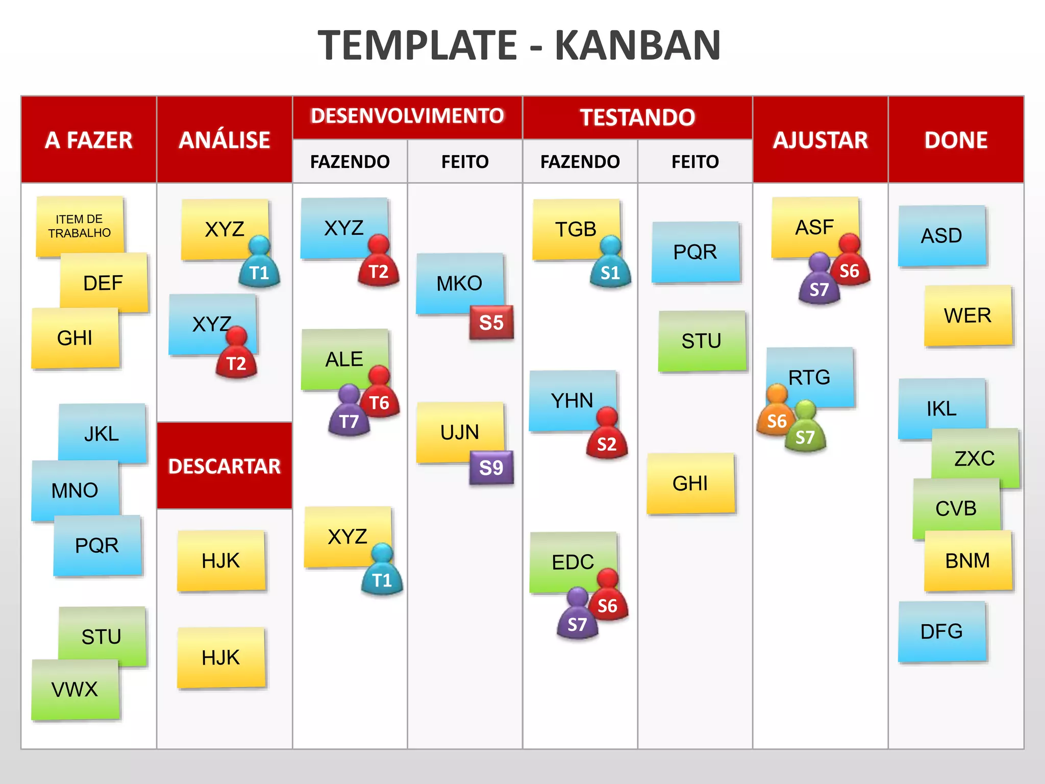 Template kanban - ppt | PPT