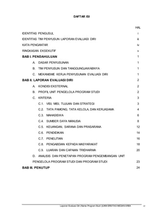 Template laporan-evaluasi-diri | DOCX
