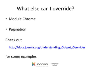 Template Overrides | PPT