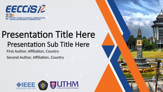 Template-PPT-EECCIS-2024 Template-PPT-EEC | PPTX