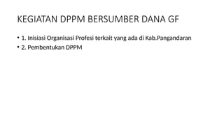 TEMPLATE RENCANA AKSI DPPM tuberkulosis fix | PPTX