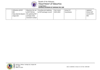 SAMPLE FORMAT OR TEMPLATE FOR -SCHOOL-ICT-PLAN | DOCX