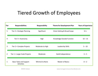 Tiered Employee Development | PDF | Human Resources | Business