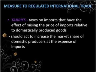 Economic Trade | PPT