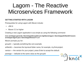 Introduction to Lagom Framework | PPT