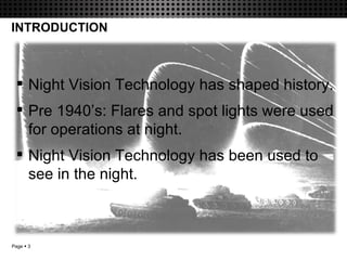 night vision | PPT