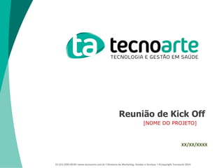 Template apresentacao de Kick Off | PPTX