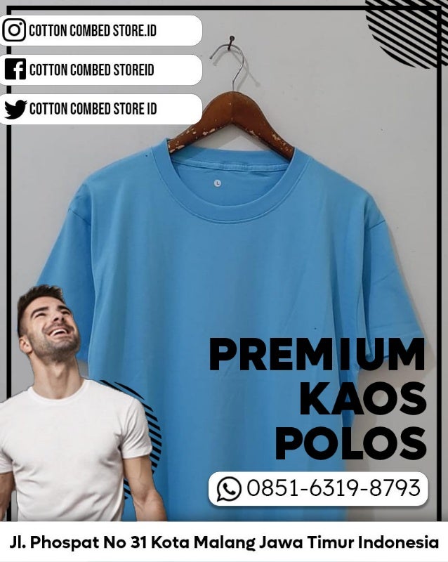 COTTOM COMBED PREMIUM, HUB 0851-6319-8793, Beli Cotton Combed | PDF
